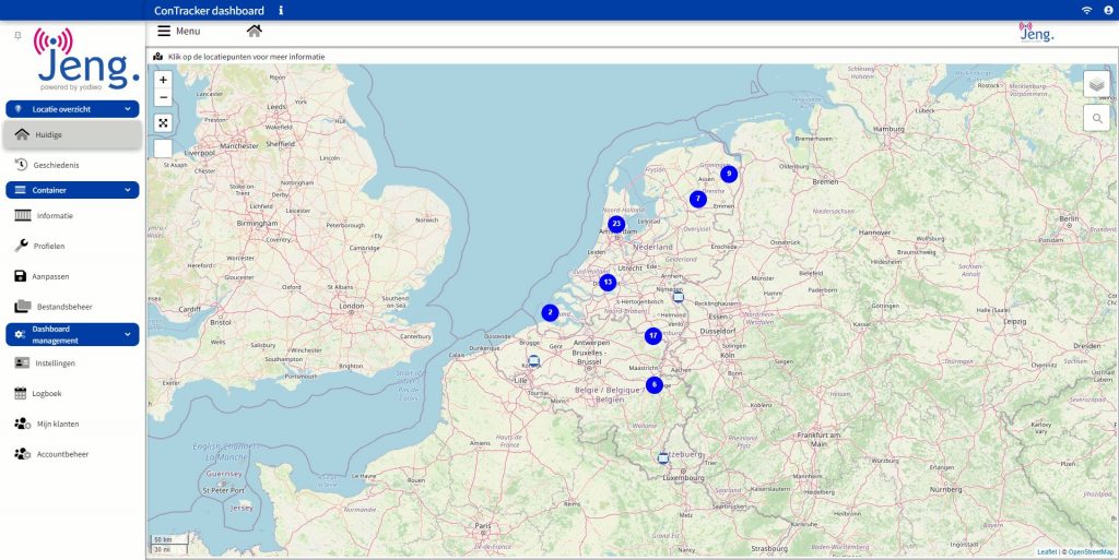 ConTracker: Container Tracker - 10 jaar wereldwijd